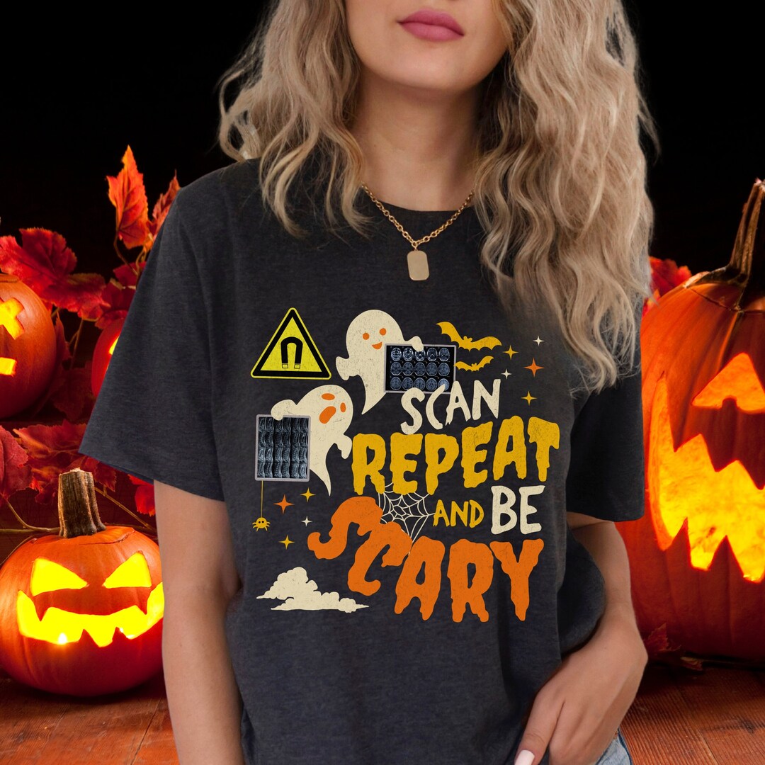 Halloween MRI Shirt MRI Tech Halloween T Shirt MRI Tech Gift Radiology ...