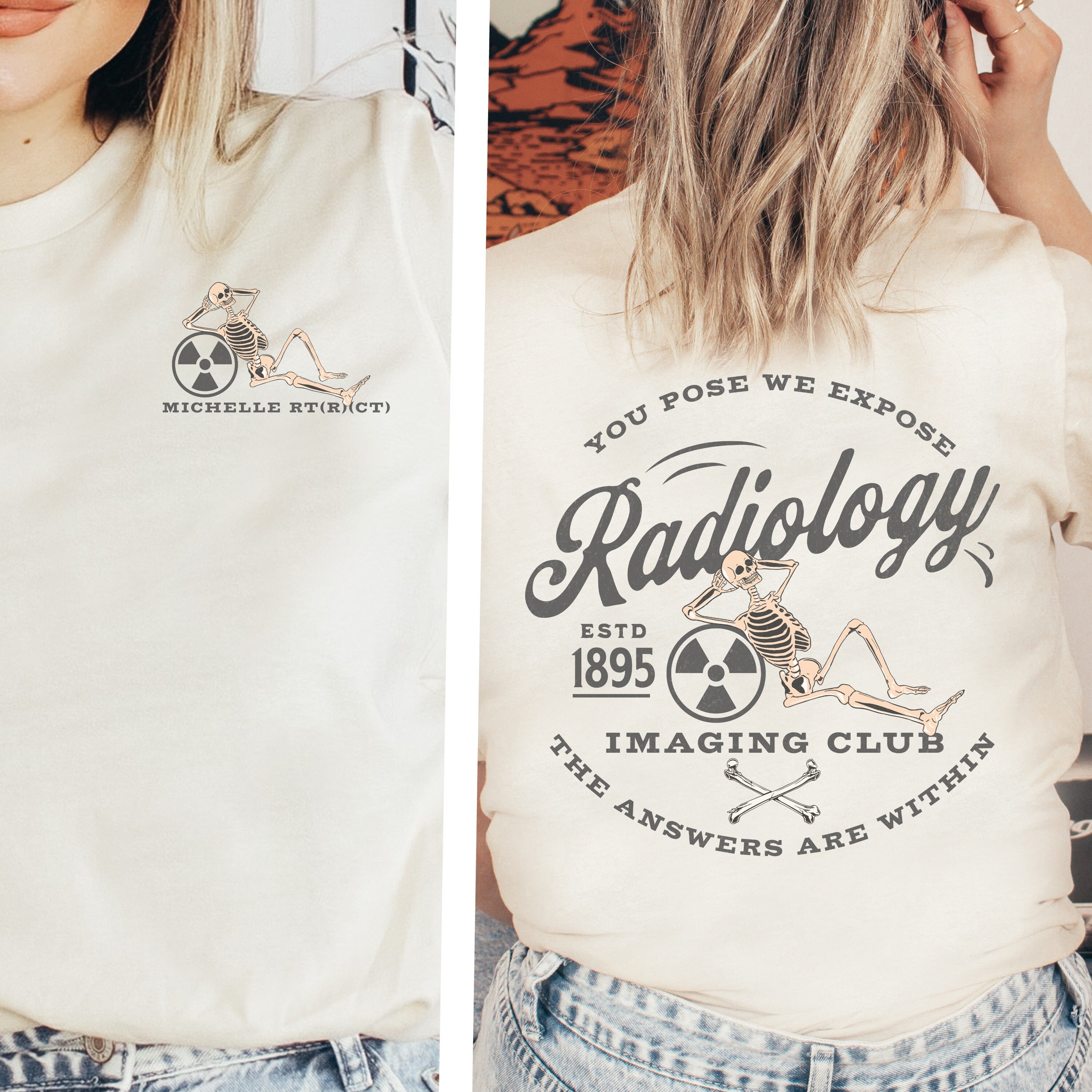 Radiology Shirt Xray Tech Shirt MRI Tech T Shirt CT Tech Shirt - Etsy