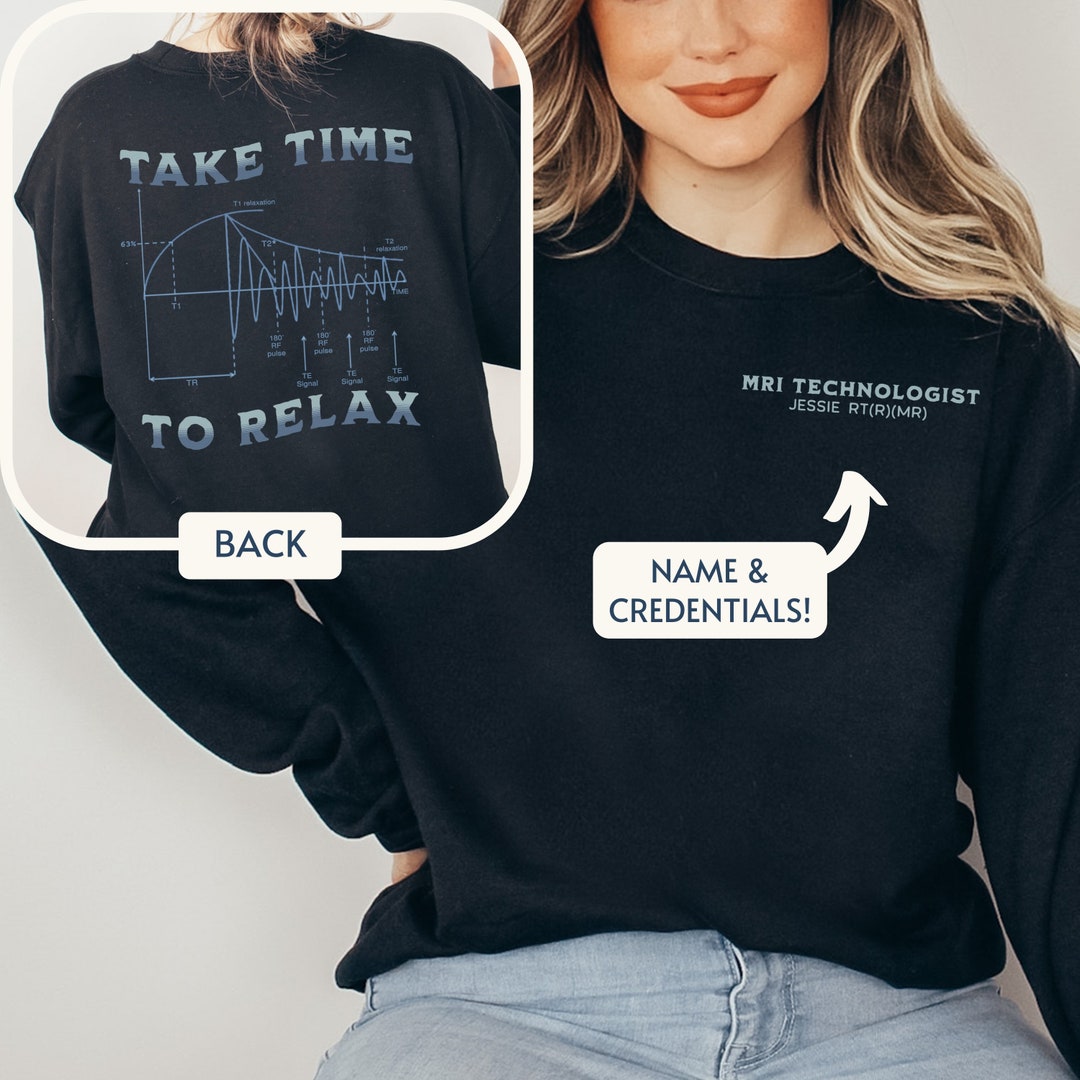 Personalized MRI Sweatshirt Custom MRI Tech Sweater MRI Tech Gifts Mri ...