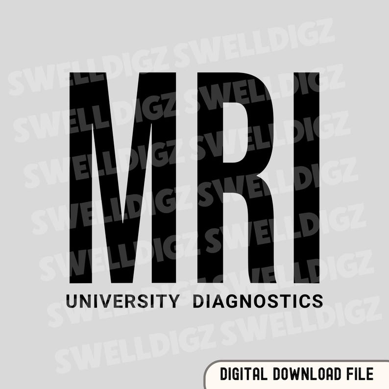 MRI Safety Week Png MRI Technologist Svg File Radiology Digital ...