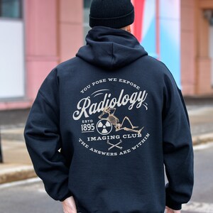 Radiology Jacket Xray Tech Jacket Radiologic Technologist Zip up Hoodie ...