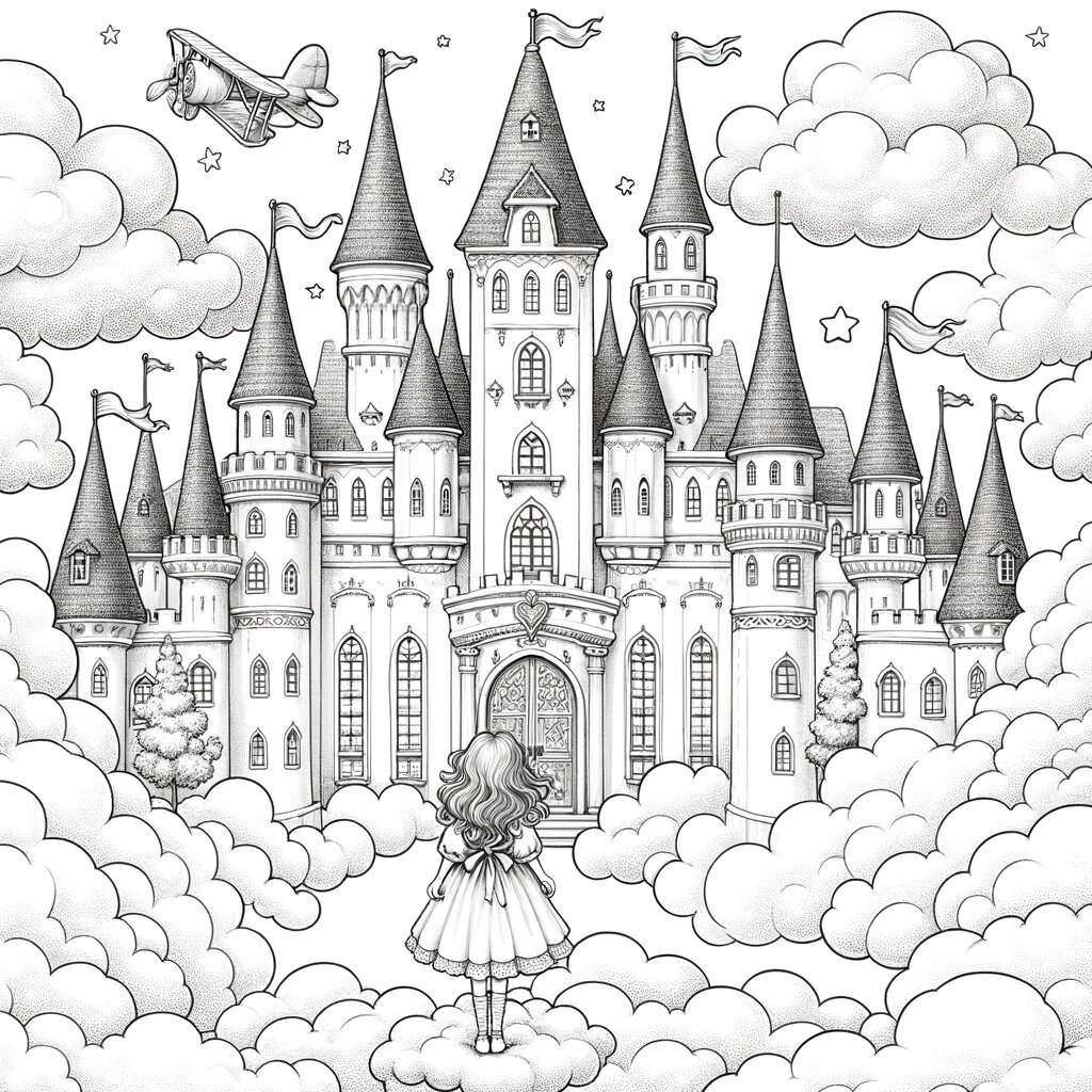 105 Themed Coloring Pages for Girls - Etsy