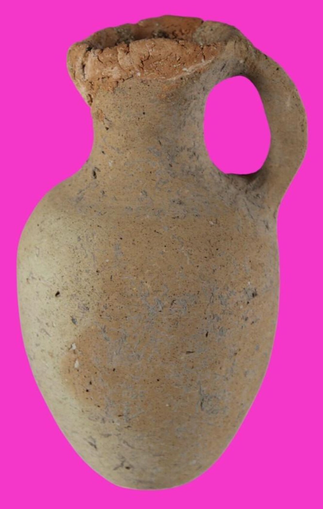 Time of Samson Holy Land Artifact Ancient 3100 Year Old Jug 1200-1000 ...