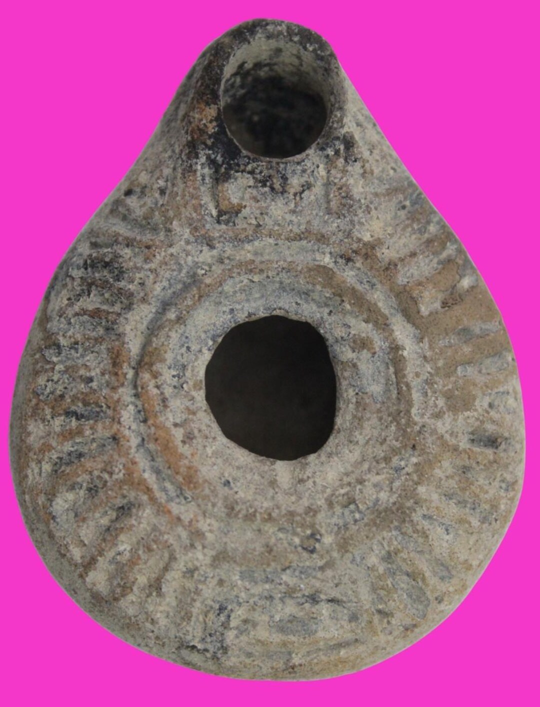 Holy Land Oil Lamp Ancient Artifact Time of Jesus & Apostles 63BC-323AD ...