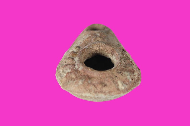 Holy Land Oil Lamp Ancient Artifact Time of the Christians 313-636 AD ...