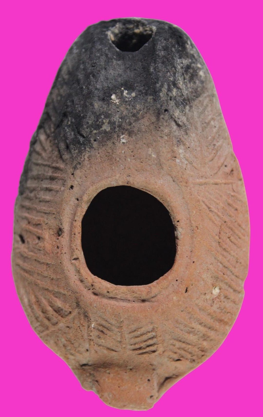 Ancient Holy Land Oil Lamp Artifact Jesus Christ Home Israel 300-600 AD ...