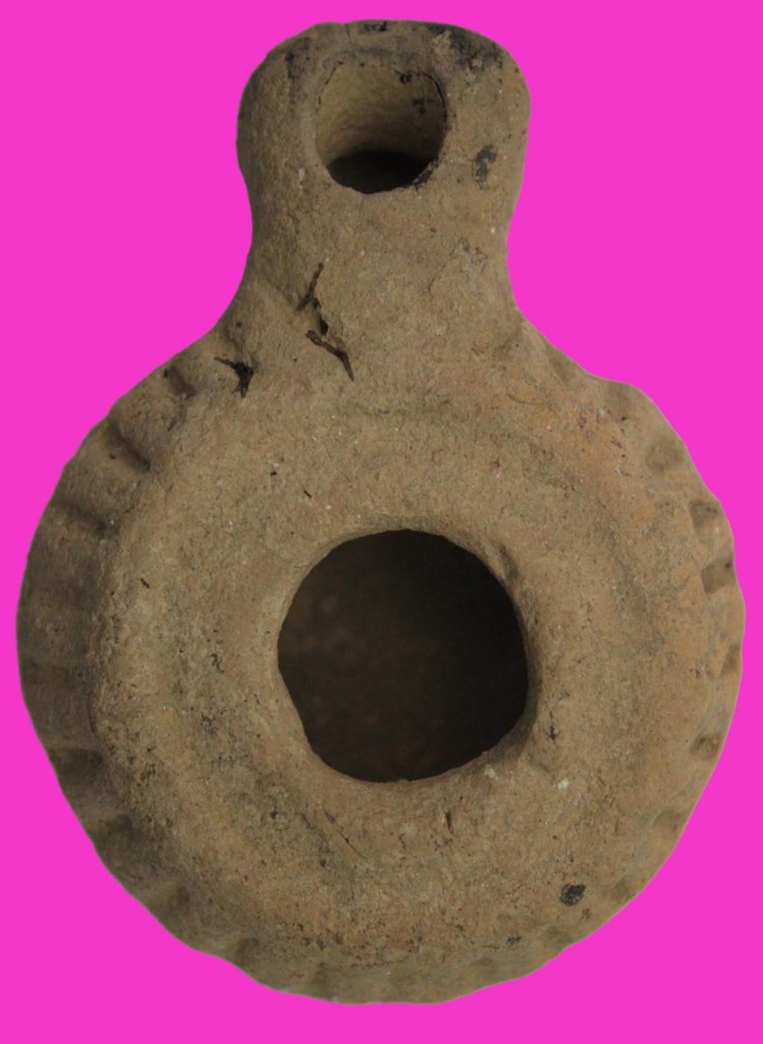 Holy Land Oil Lamp Ancient Artifact Time of Jesus & Apostles 63BC-323AD ...