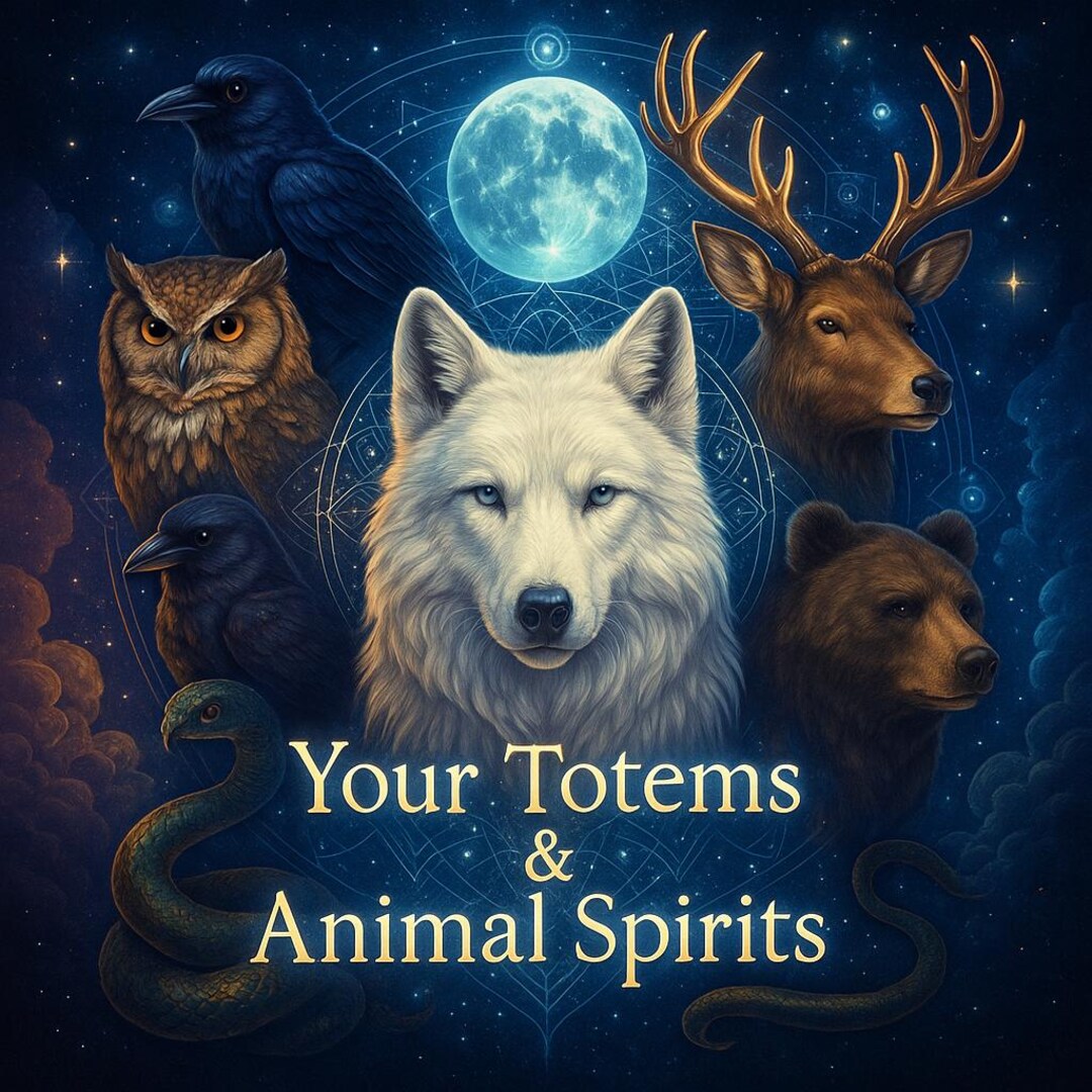 Who and What Are Your Totems and Animal Spirits Reading - Etsy