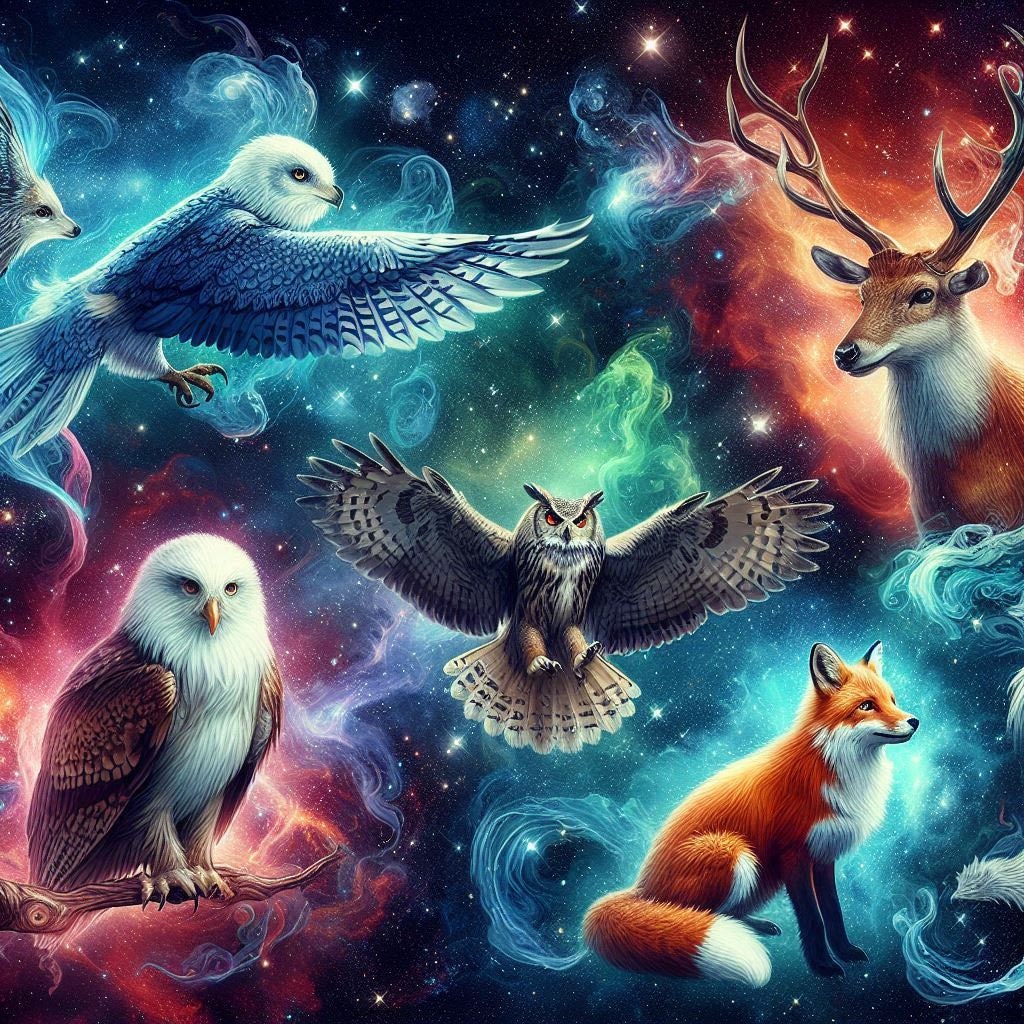 Who and What Are Your Totems and Animal Spirits Reading - Etsy