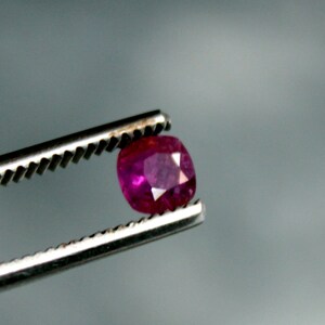 Real Natural Ruby Unheated Untreated Loose for Jewelry Making Cushion ...