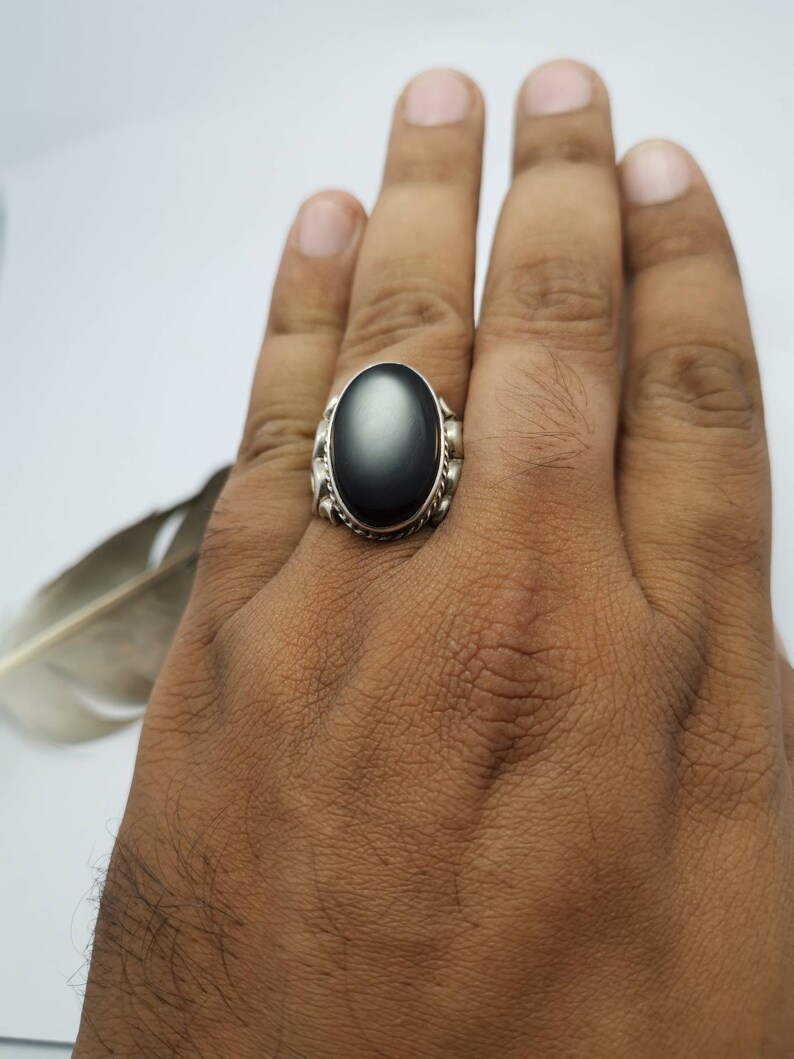 Yemeni Aqeeq Akik Agate Ring Shefat Al Abd Habshi Blood Color - Etsy