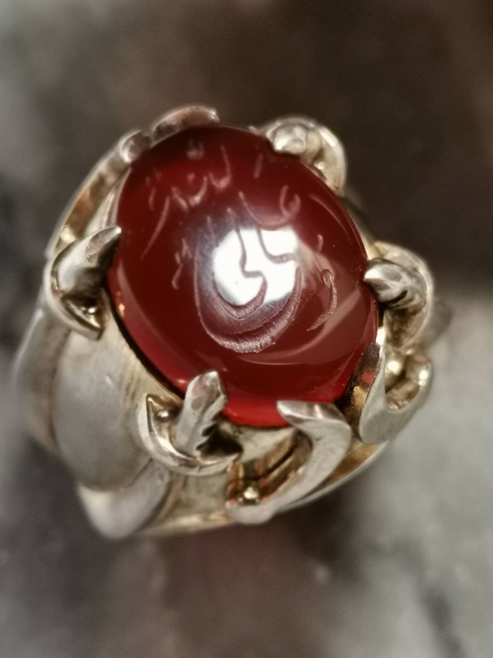 Ali Wali Allah Ring Specially Designed With 4 Zulfiqar and 4 - Etsy