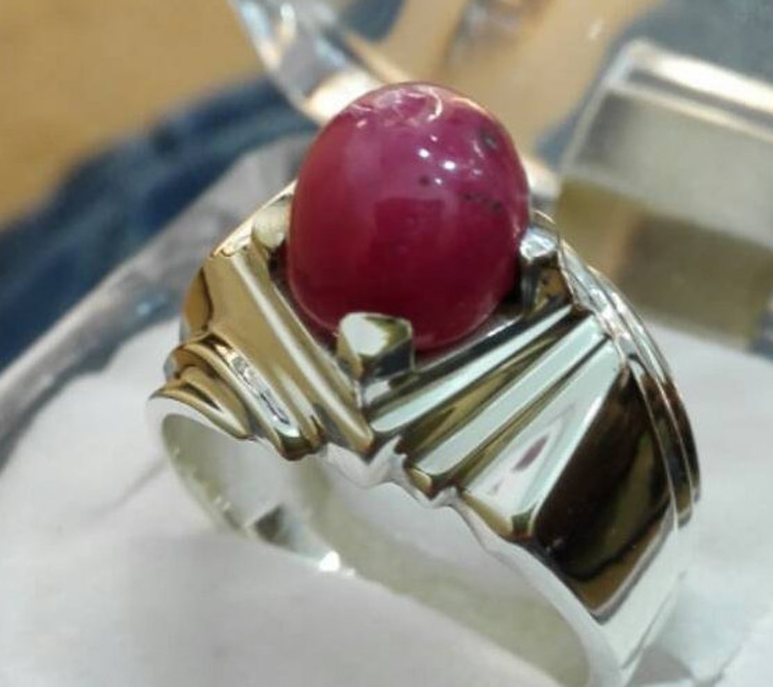 Natural Red Deep Pigeon Blood Ruby From Burma Myanmar Womens - Etsy