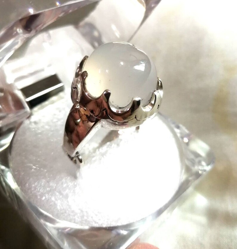 Real Silver Unigender Muh E Najaf Ring - Etsy