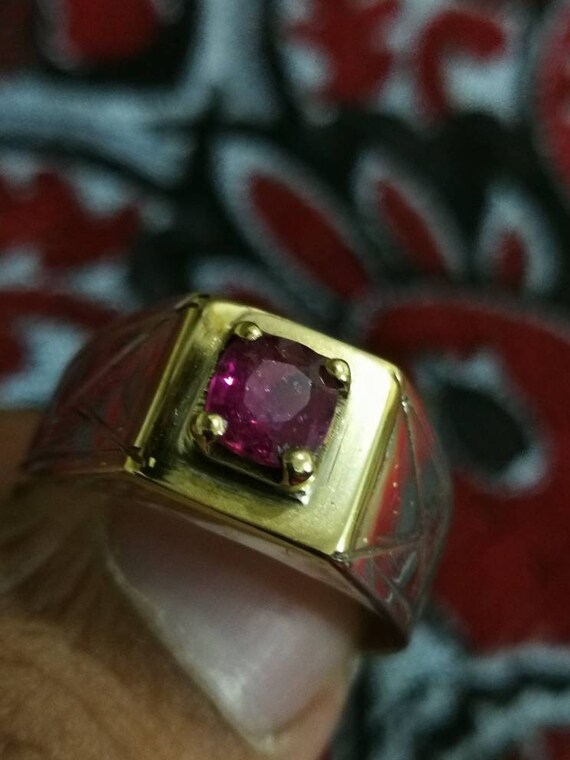 Natural Ruby Ring Clear Burmese | Etsy