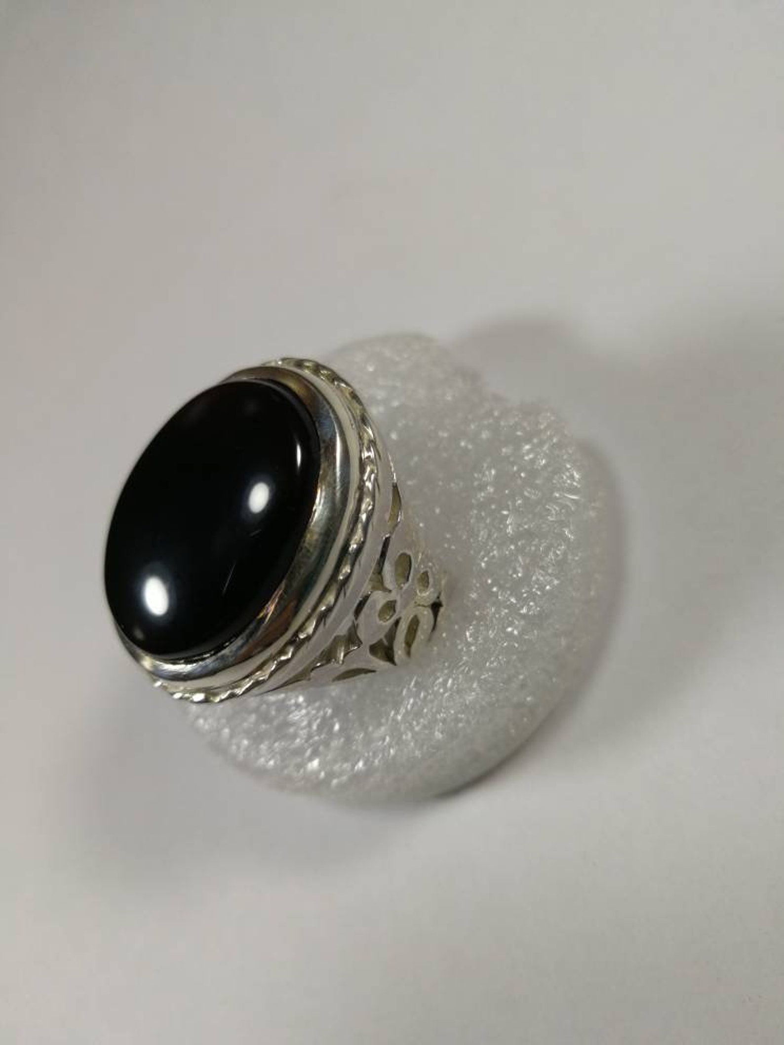 Mena Shia Ring Shifat Al Abd Yemeni Al Habashi Stone in Hand Carved ...