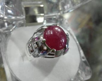 Natural Ruby Ring Red Pigeon Blood Unheated Afghan Real Fine - Etsy