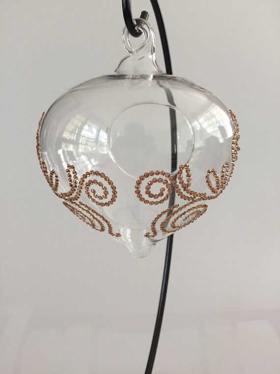 Hanging Glass Terrarium. Sphere is 4 by 3 Inches. the Opening | Etsy