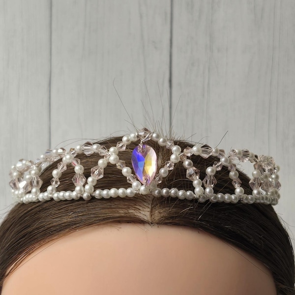 Beaded Tiara - Etsy