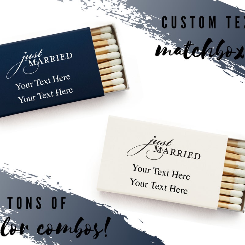 Match Box Wedding Favors - Etsy