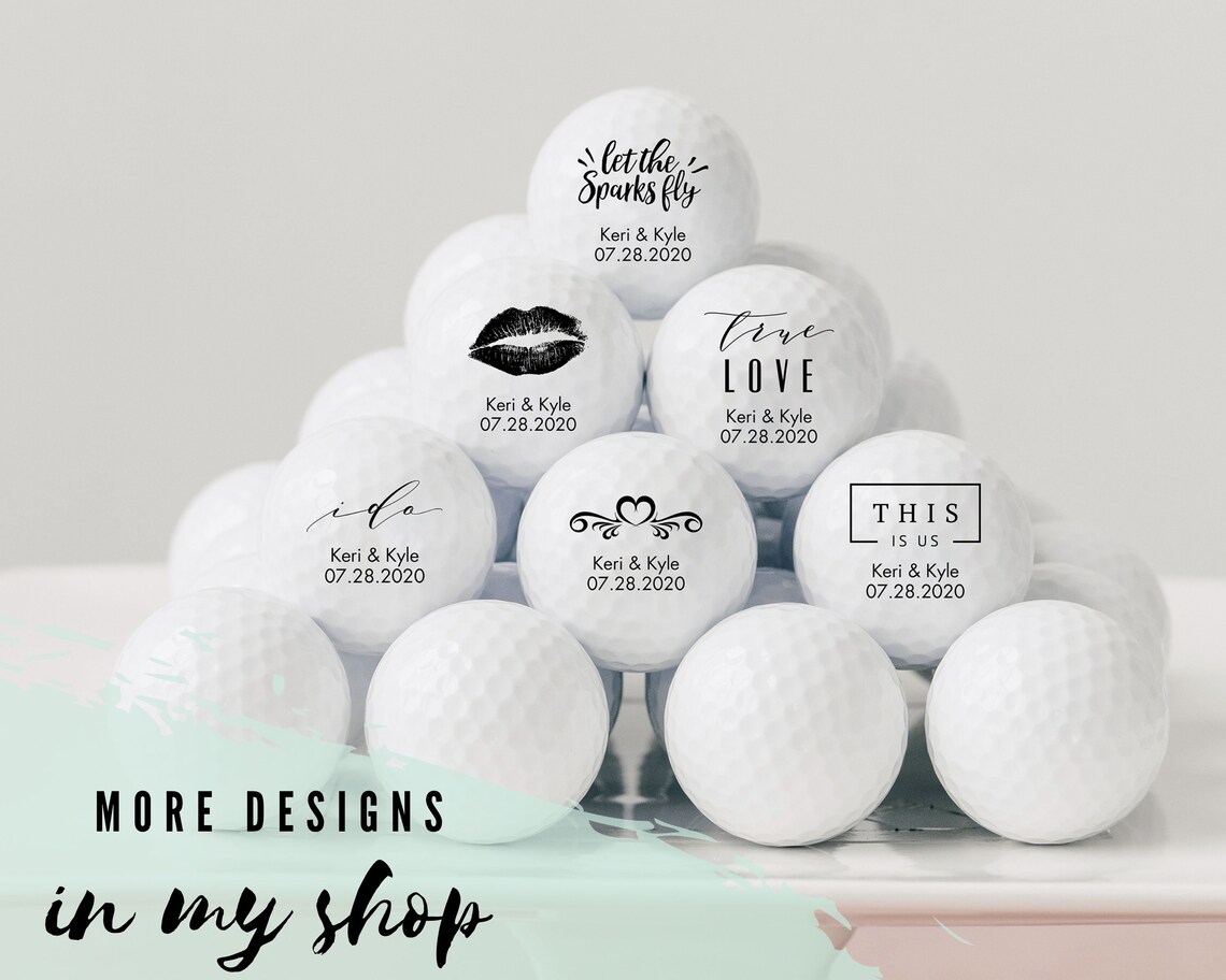 Custom Party Golf Balls 57 Designs to Pick From | Etsy