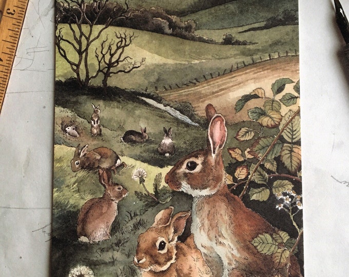 Watership Down-inspired Print 5x7" - Etsy