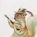 Red Squirrel Bard Print - Etsy