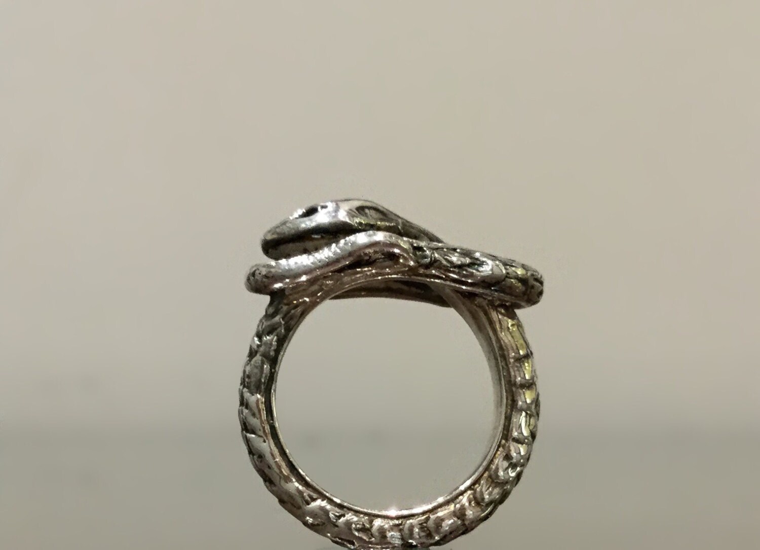 Snake, Serpent Ring Handcrafted & Cast in Sterling Silver - Etsy