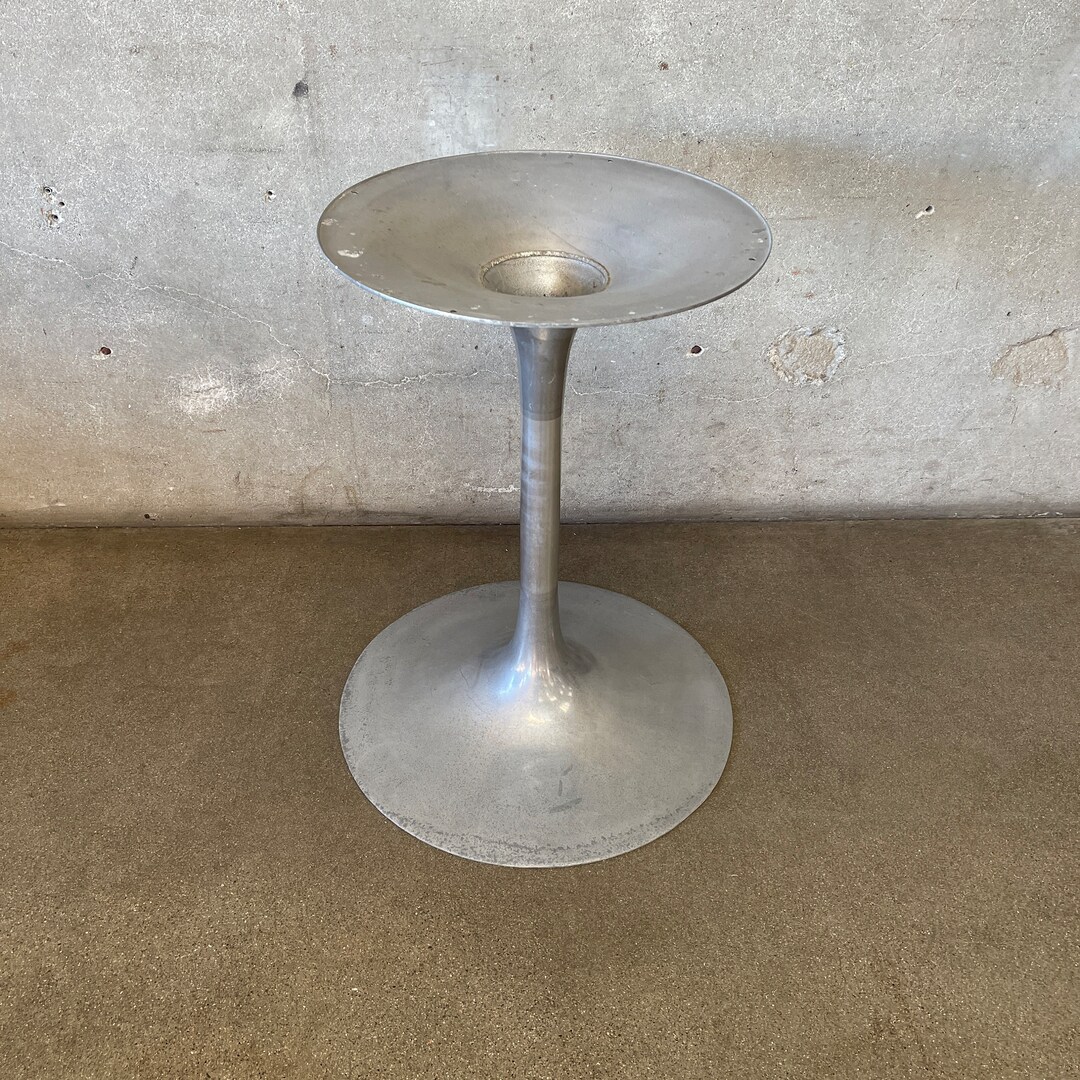 Mid Century Modern Aluminum Tulip Table Base KD93YJ Please - Etsy