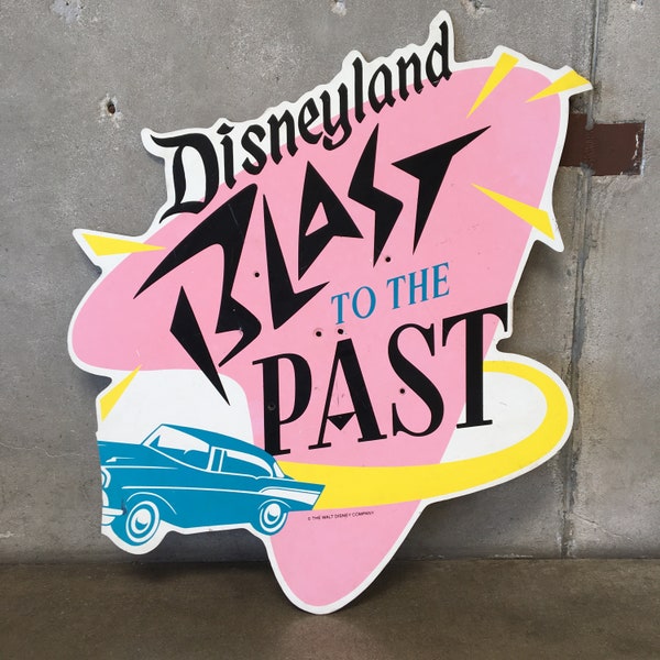 Disneyland Vintage Signs - Etsy