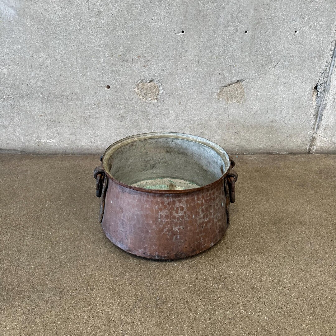 Antique Copper Cauldron Pot (KG41A1) ***ASK for SHIPPING QUOTE*** - Etsy