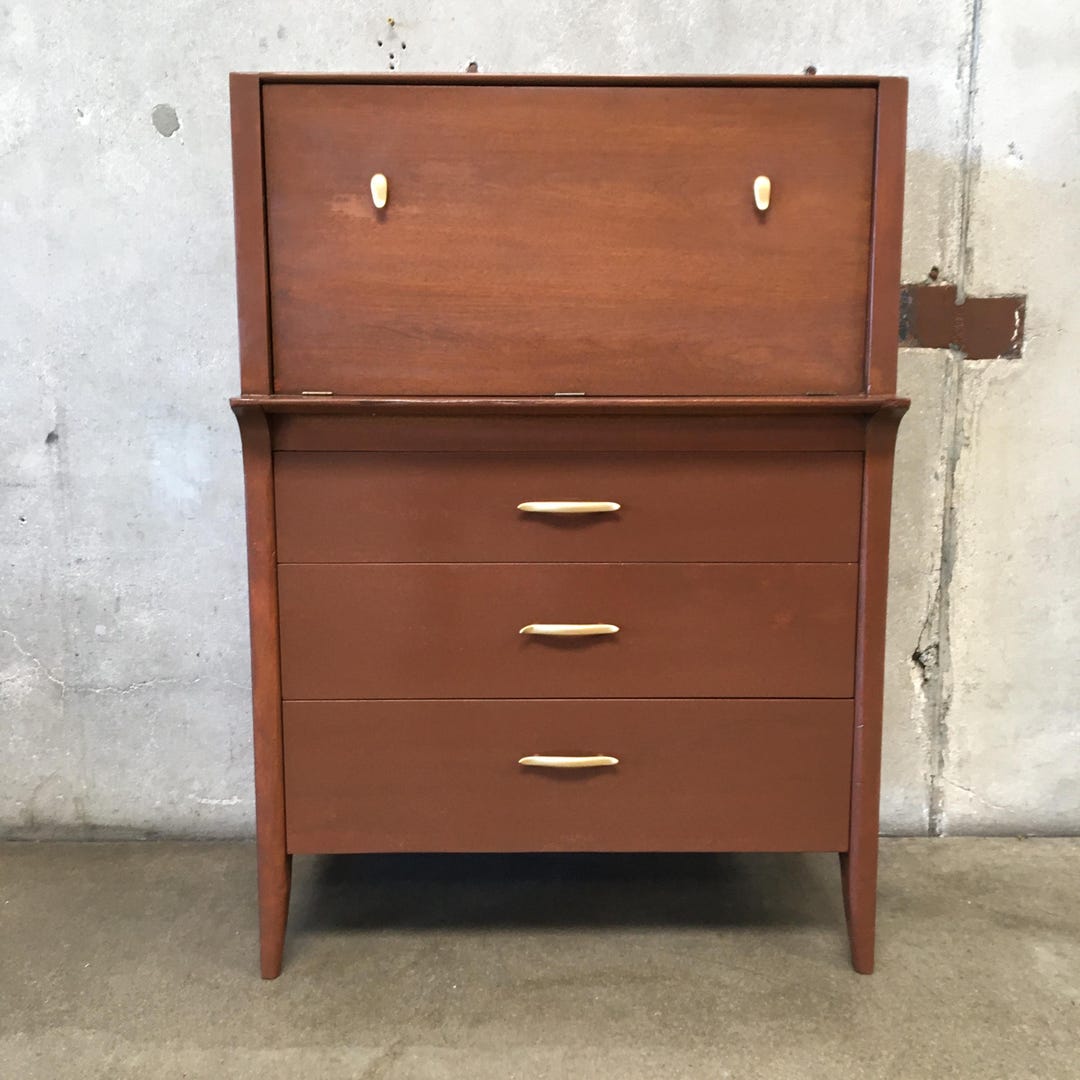 Mid Century Profile Drexel Highboy (4EZ7T5) ***ASK for SHIPPING QUOTE ...