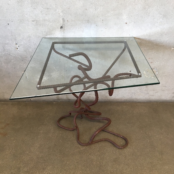 Rebar Table Leg - Etsy