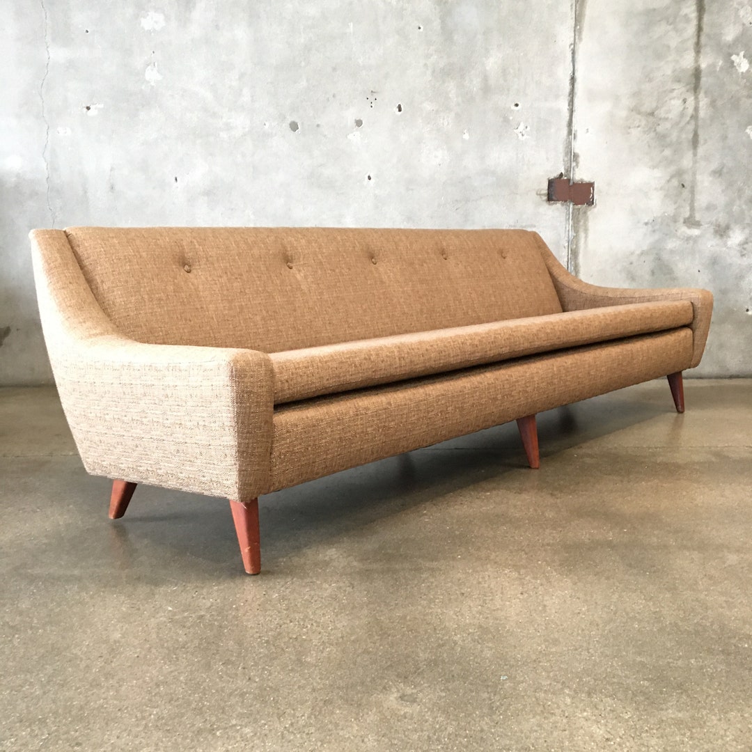 60's Vintage Swedish Dux Sofa New Upholstery/foam ZRJHY8 see Listing ...