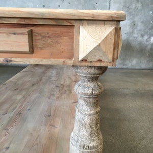 French Farmhouse Island/console W/marble Made in France D5XVTB see ...