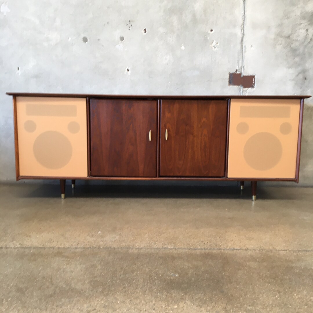 Vintage Mid Century Modern Stereo Consoletttgc9 see Listing Details for ...