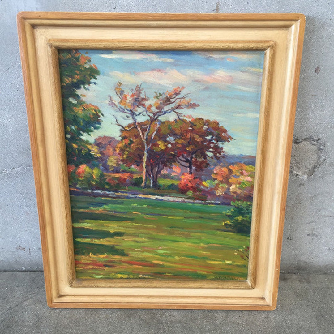 Listed Artist Signed Samuel Warner Painting (YKFG1A) ***ASK for ...