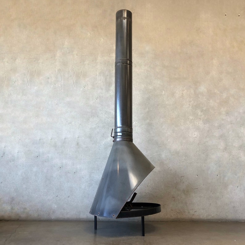 Vintage Mid Century Grey Porcelain Finish Preway Fireplace - Etsy