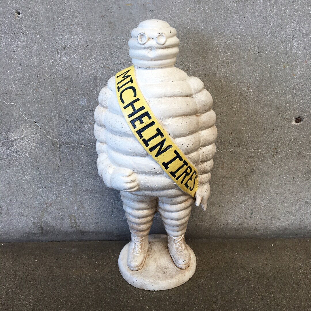 1940's Michelin Man Cast Iron Advertisement (UH41YP) ***ASK for ...