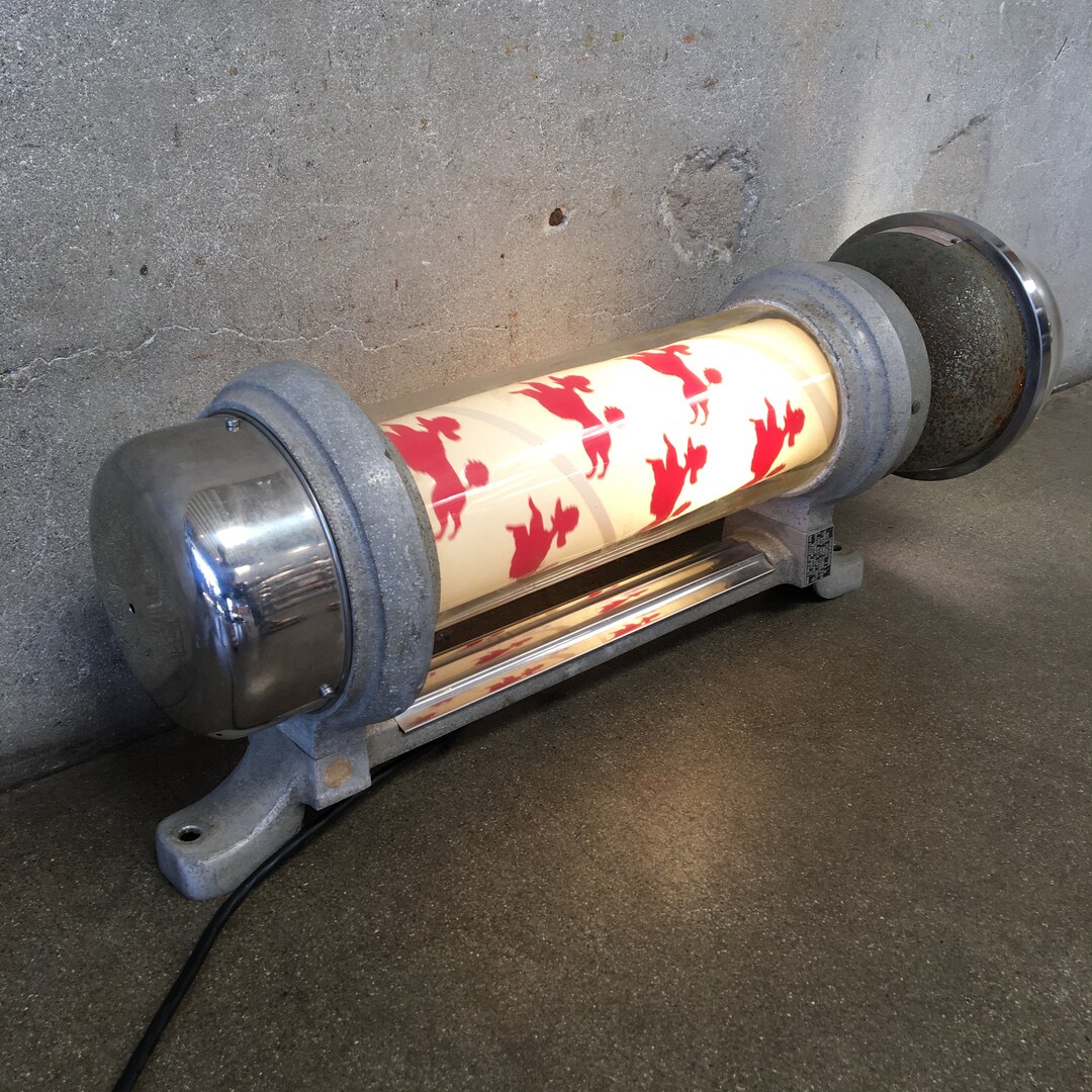 Vintage Dog Groomer Barber Pole (43QSK2) ***ASK for SHIPPING QUOTE ...