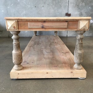 French Farmhouse Island/console W/marble Made in France D5XVTB see ...