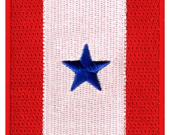 Blue star flag | Etsy