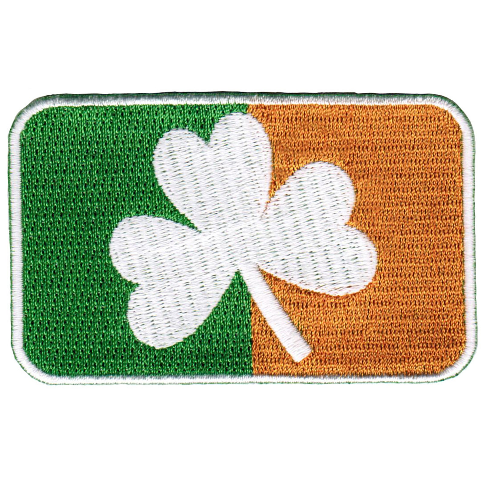 IRISH SHAMROCK FLAG Patch Lucky Ireland Clover Symbol Iron-on - Etsy