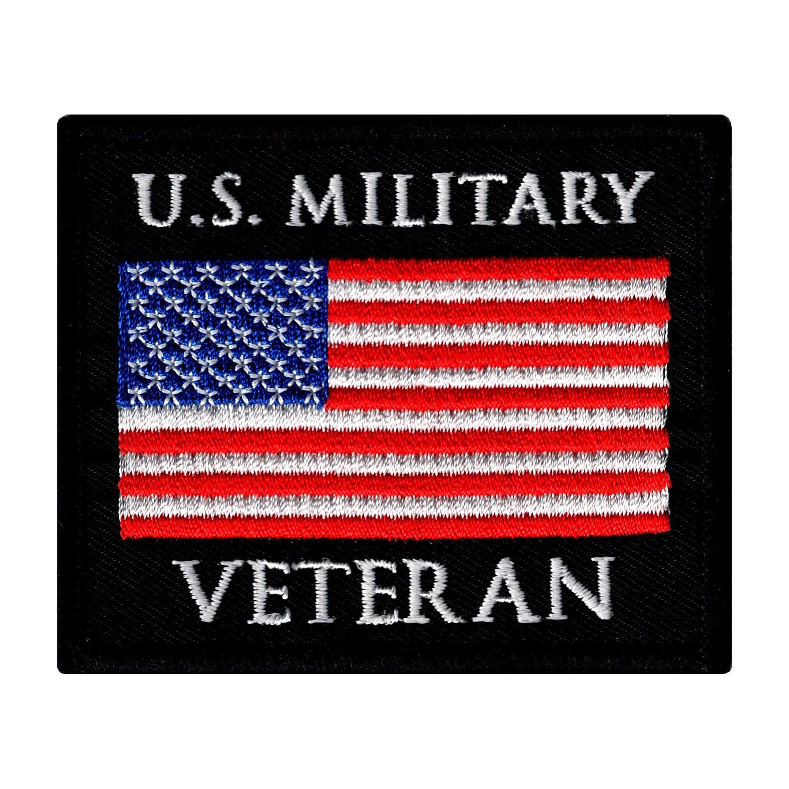 US MILITARY VETERAN Patch Iron-on Embroidered Applique - Etsy