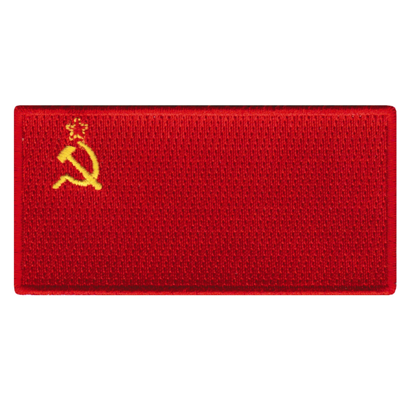 USSR Soviet Union FLAG PATCH Iron-on Embroidered Applique Top - Etsy