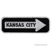 RAILROAD Crossing Patch Iron-on Embroidered Applique Road Sign Train RR ...