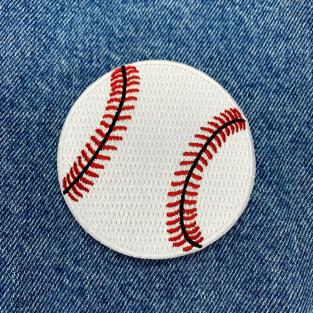 BASEBALL PATCH Iron-on Embroidered Applique Major League Sports Emblem ...