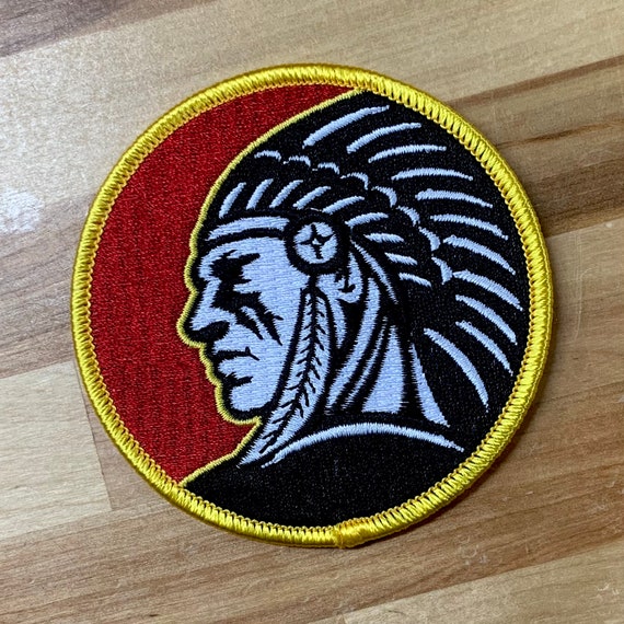 INDIAN CHIEF PATCH Native American Headdress Iron-on - Etsy