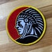 INDIAN CHIEF PATCH Native American Headdress Iron-on Embroidered ...