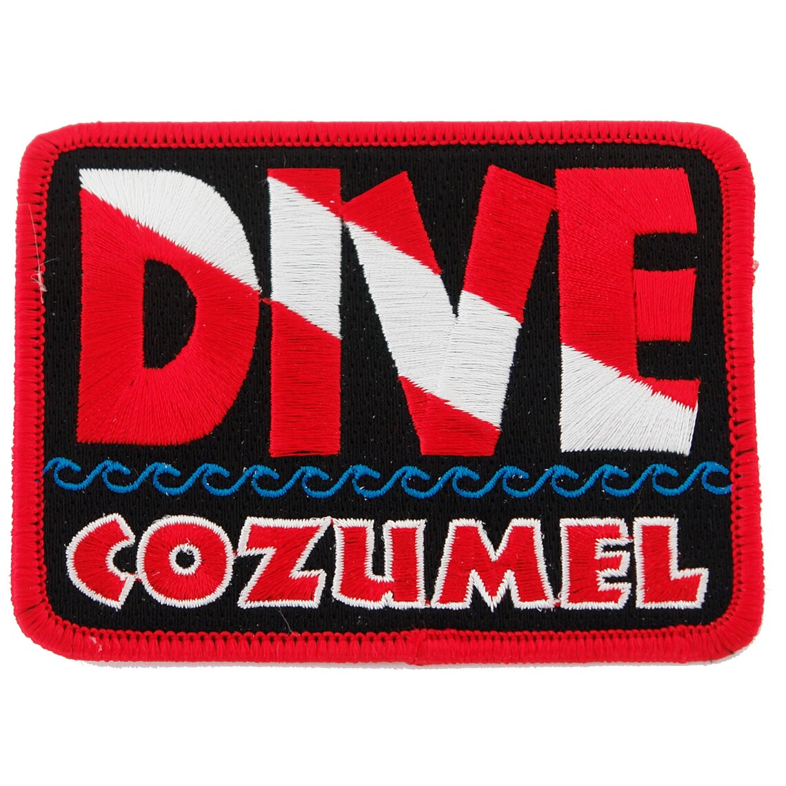DIVE COZUMEL Scuba Diving PATCH Embroidered Iron-on Applique Emblem - Etsy